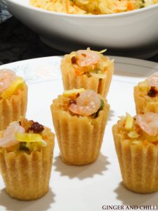 Kueh Pie Tee - Ginger and Cilantro
